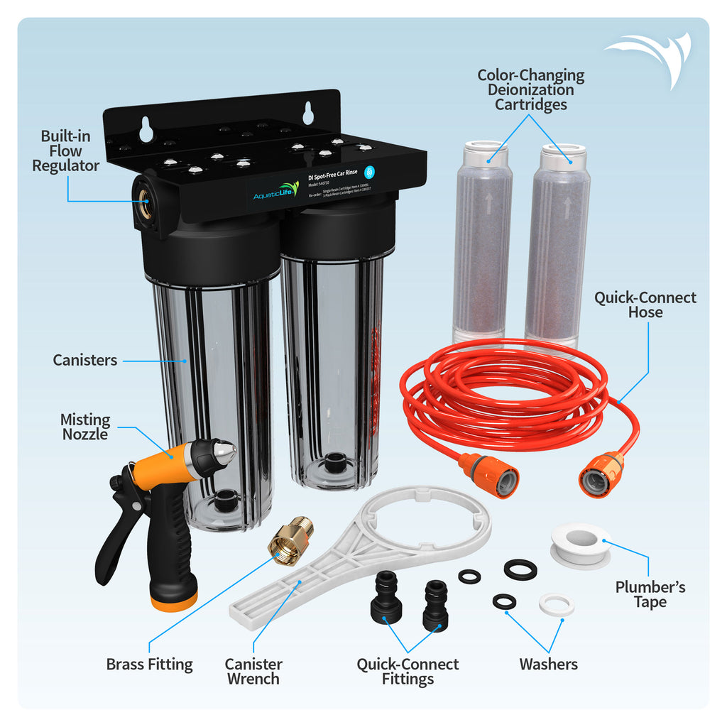 Aquatic Life Deionized Spot-Free Car Rinse PLUS - Premium Water Deioni ...