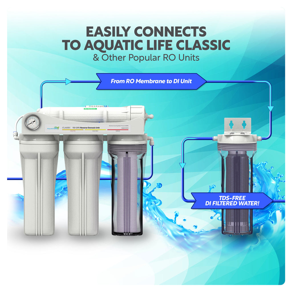 Classic Color Changing Deionization Resin Water Filtration System – aquaticlife.com