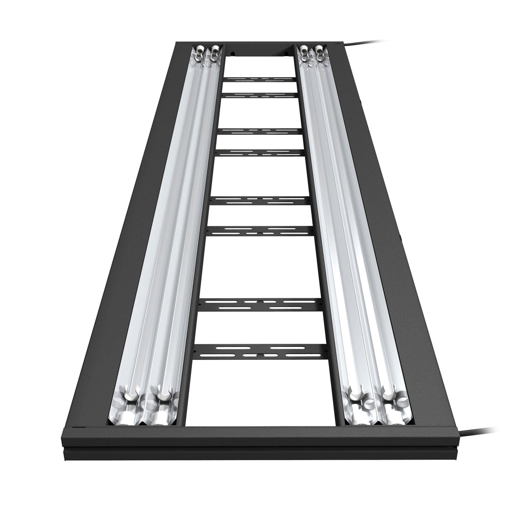 Aquatic Life G2 T5 HO Hybrid 4-Lamp Mounting System Fixture, Black 61 ...