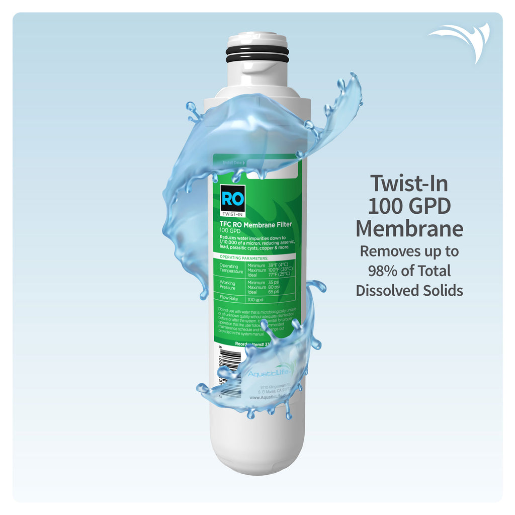 Twist-In 100 GPD RO/DI Bundle – aquaticlife.com
