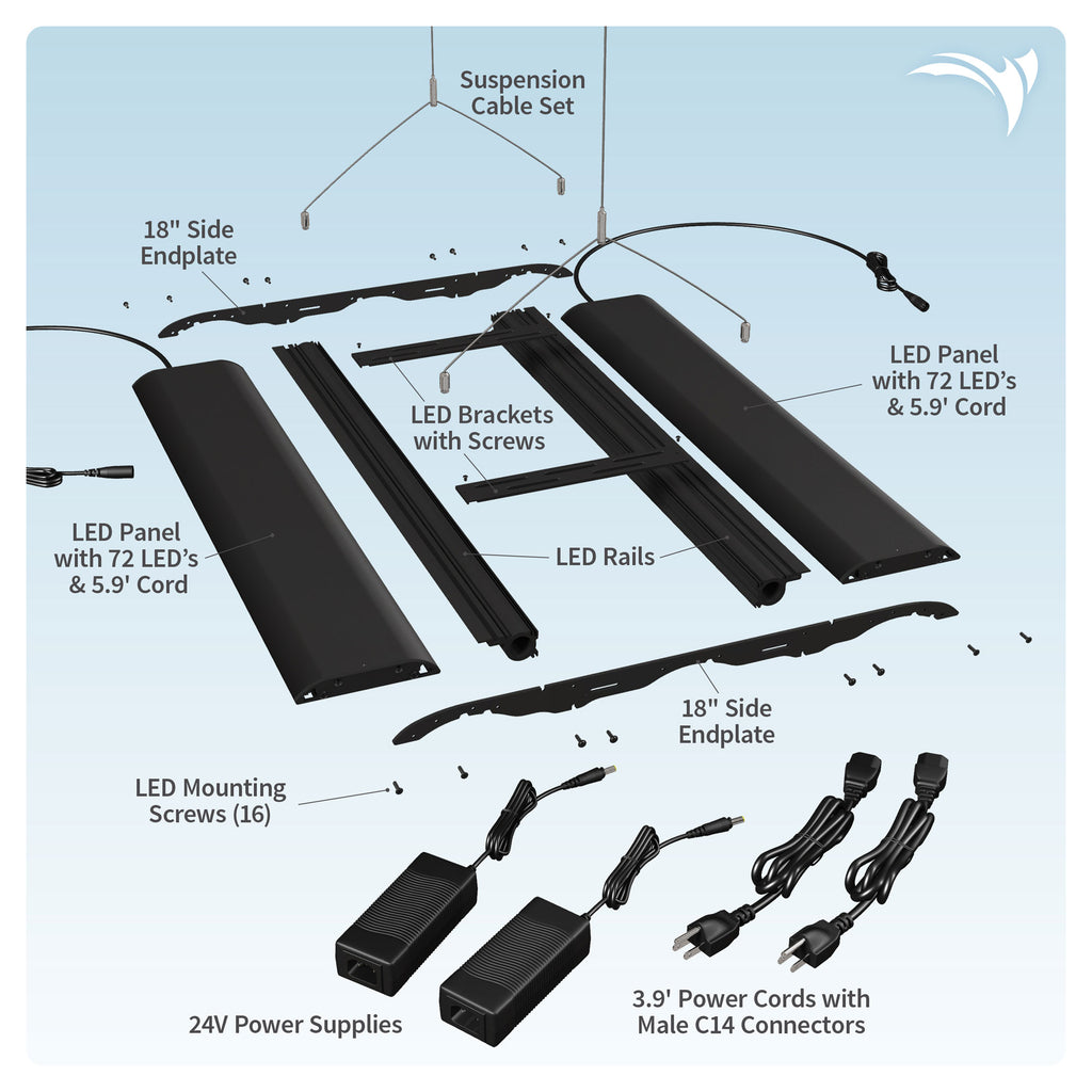 HME Coral Cover by Aquatic Life 24-Inch LED Light – aquaticlife.com