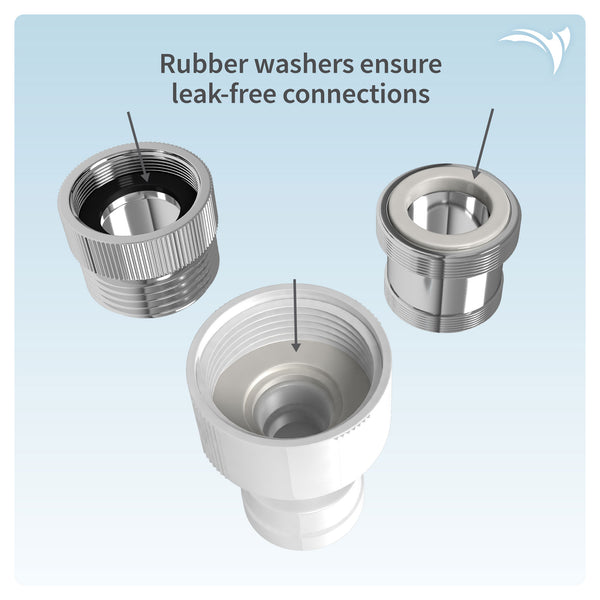 Brass Faucet Adapters with Hose Bib ¼” Press Fitting – aquaticlife.com