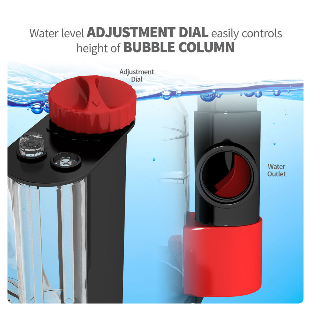 Aquatic Life Variable Speed Macro Aqua DC Cone Protein Skimmer, 400-Ga ...