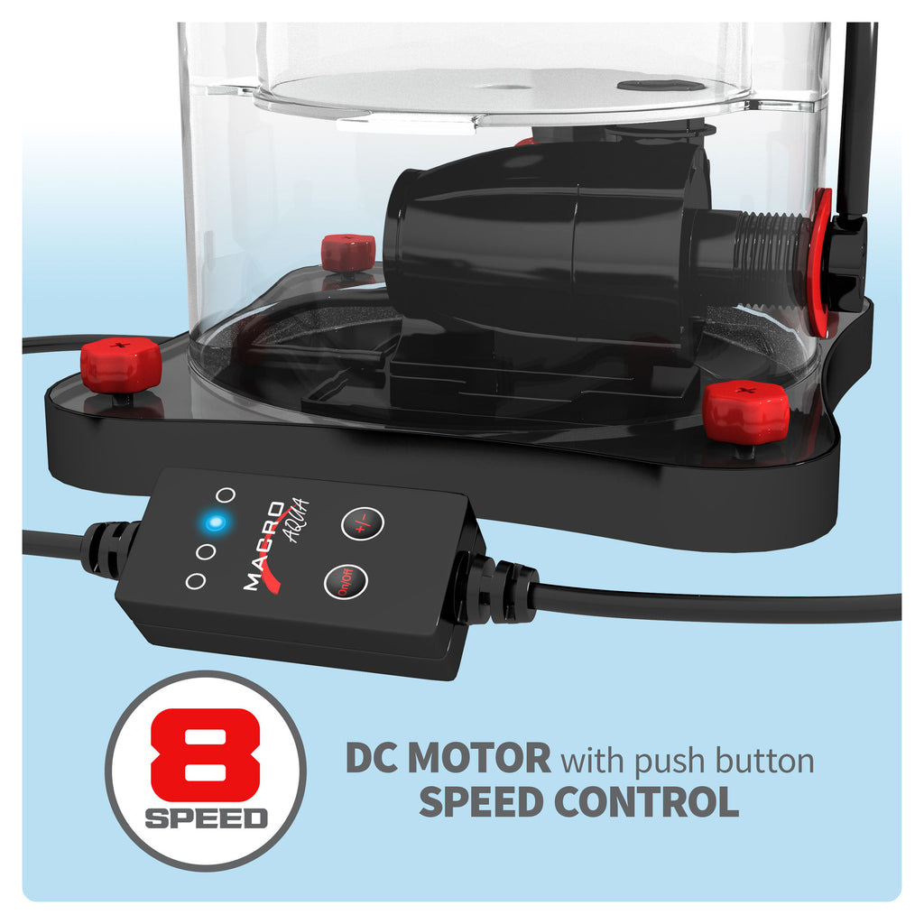Aquatic Life Variable Speed Macro Aqua DC Cone Protein Skimmer, 660-Ga ...