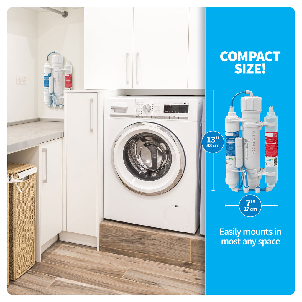 50 GPD 3-Stage RO Buddie Reverse Osmosis System – aquaticlife.com