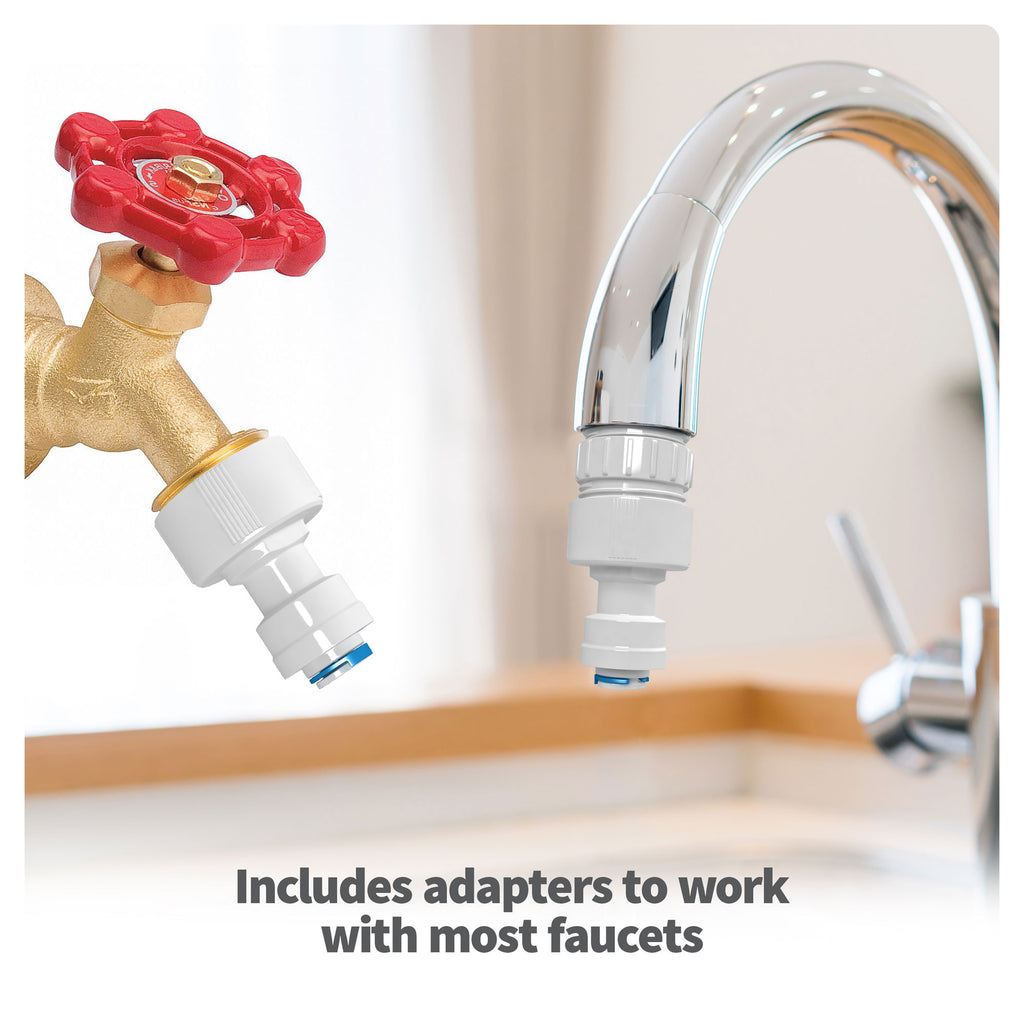 50 GPD 4-Stage RO Buddie Reverse Osmosis/Deionization System ...