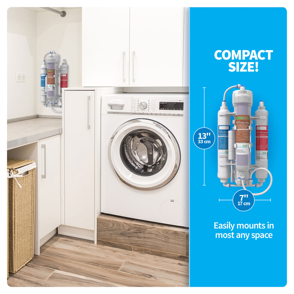 50 GPD 4-Stage RO Buddie Reverse Osmosis/Deionization System ...