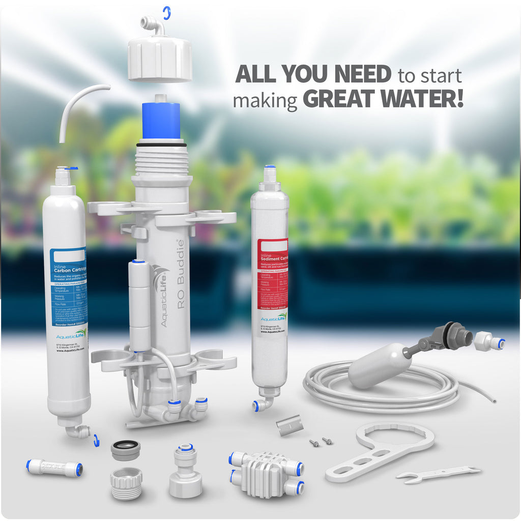 75 GPD 3-Stage RO Buddie Hydroponic Reverse Osmosis System ...