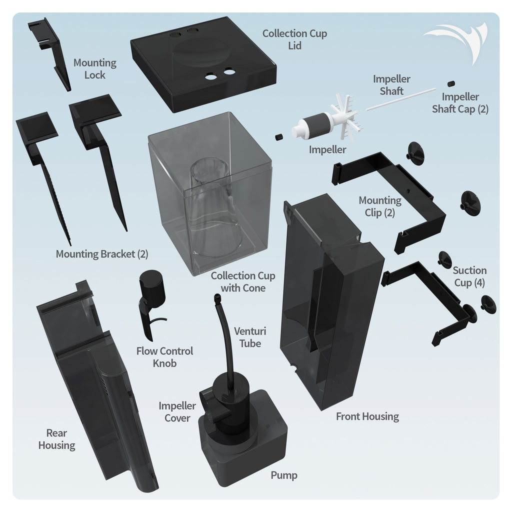 Aquatic Life 115 Mini Internal Protein Skimmer/Filter, 30-Gallon ...